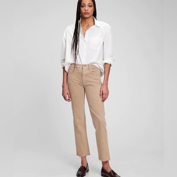 GAP | Jeans | Gap Cheeky Straigtmht Crop | Poshmark